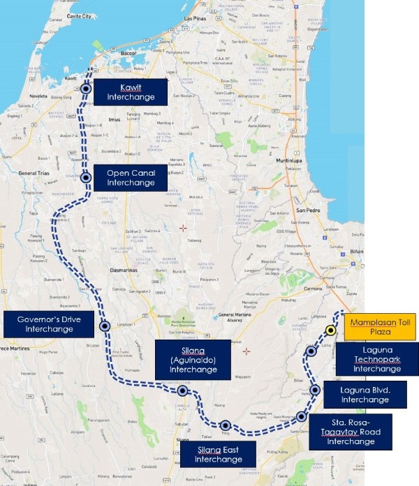 Toll Roads | MPT South Management Corporation CALAX CAVITEX